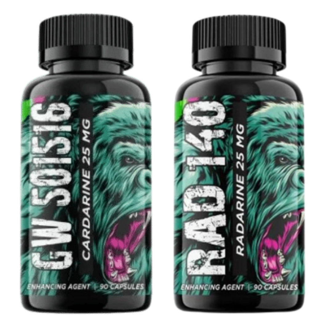 Kit Cardarine + RAD140 90 Capsulas Animal Factory