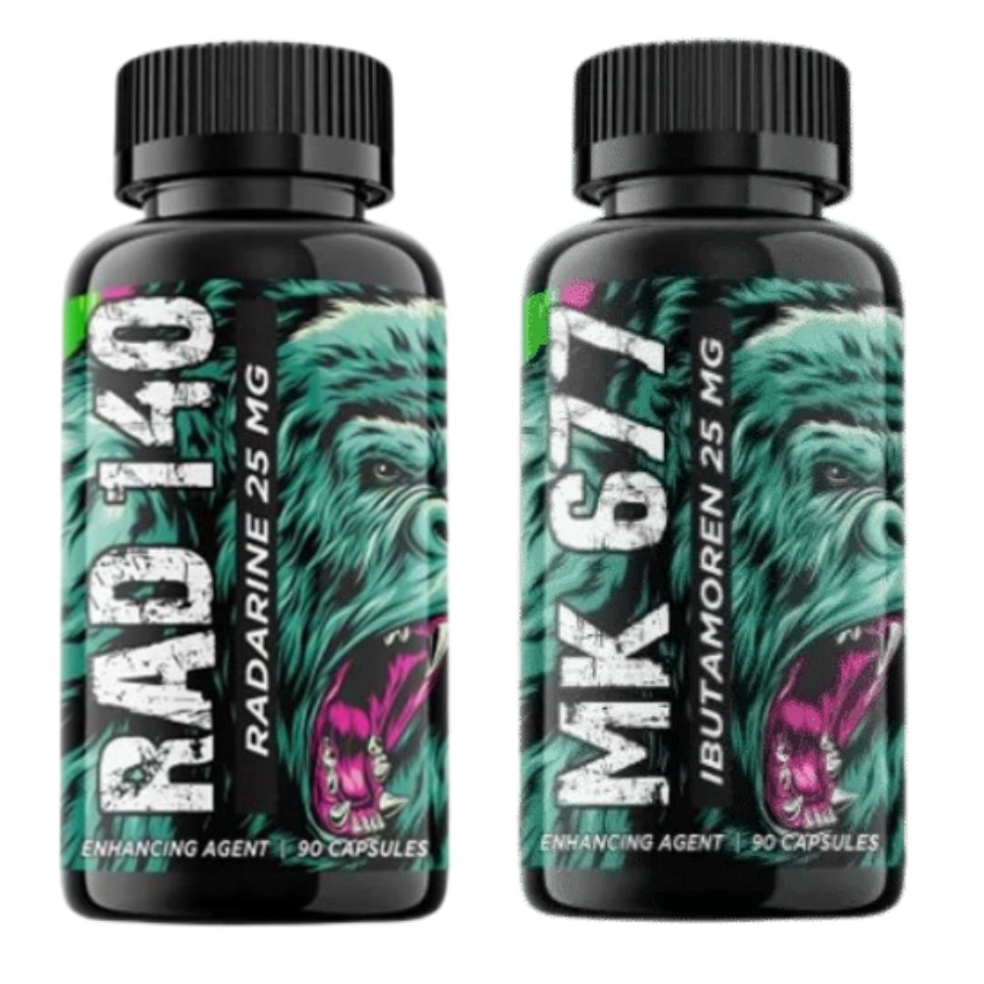 Kit RAD140 e MK677 90 Cápsulas - Animal Factory